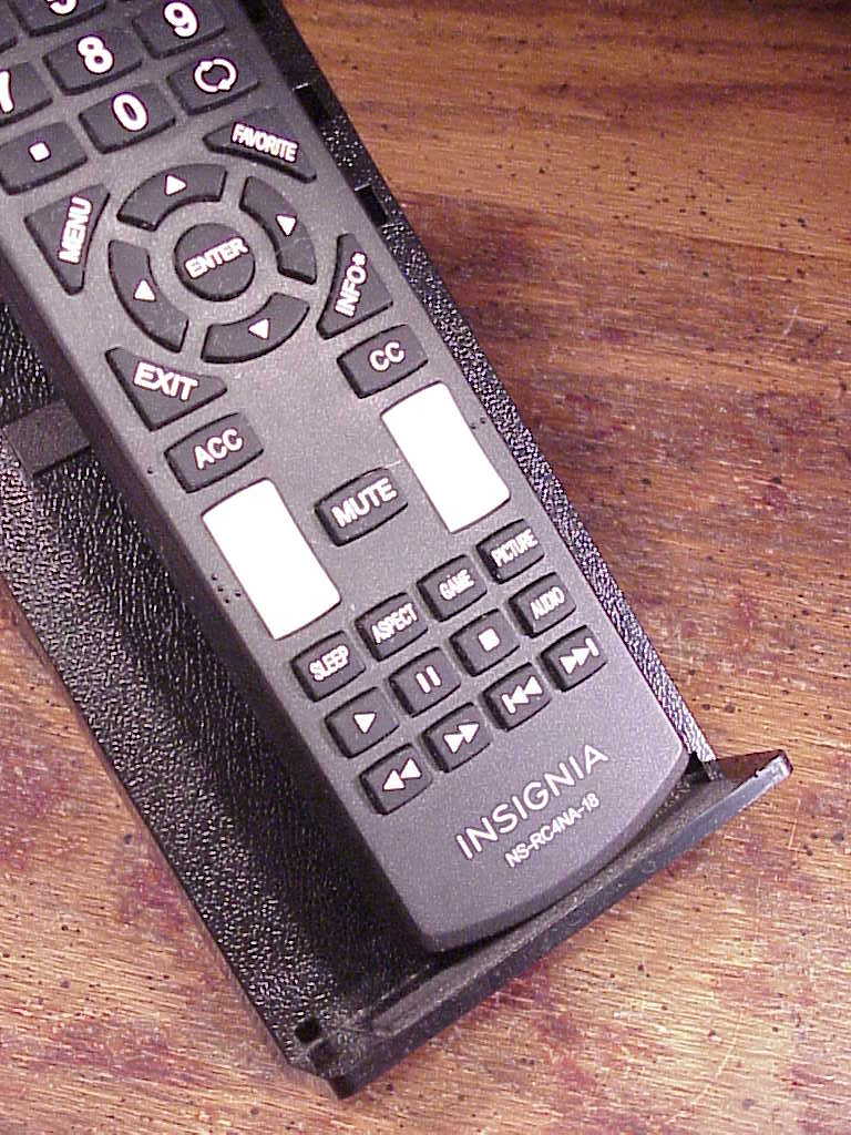 Insignia NS-RC4NA-18 TV Remote Control, used, cleaned, tested - Remote ...