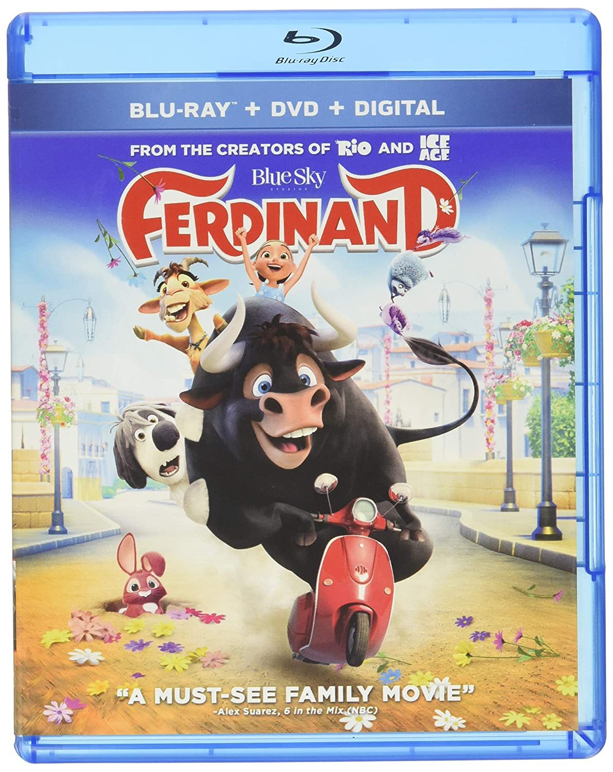 Ferdinand Disney / Blue Sky Blu-ray + DVD + Digital Code NEW - DVDs ...