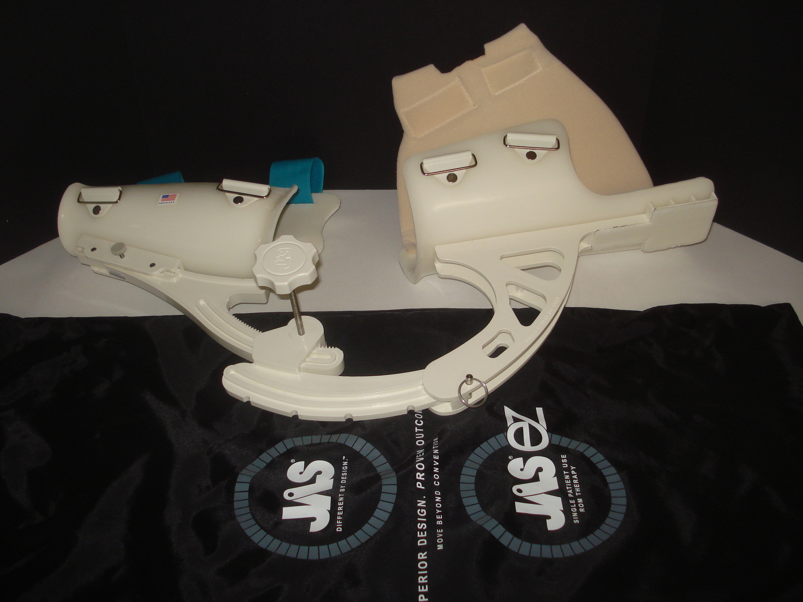 Jas ez Static Progressive Knee Extension Stretch Medical Motion Brace ...