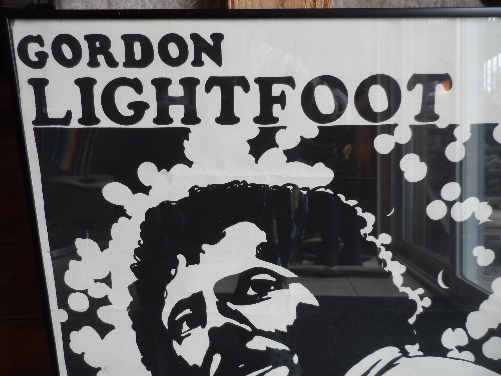 GORDON LIGHTFOOT Poster 1973 Kingston Vintage Original Screen Print ...