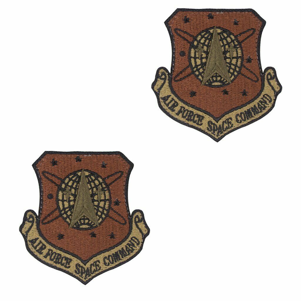 Genuine U S Air Force Patch Space Command Ocp With Hook Air Force