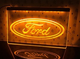 Ford Illuminated Led Neon Sign Home Decor, Room, Garage, Lights Décor ...