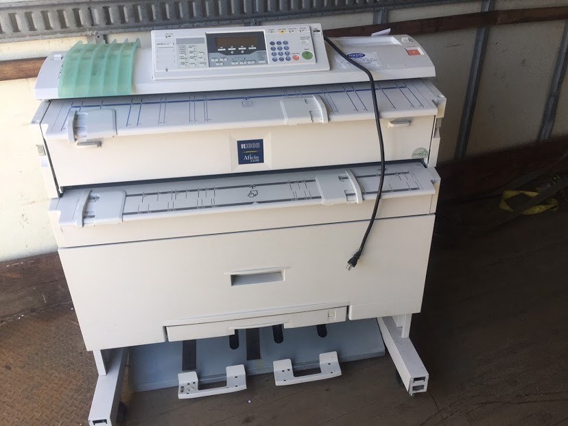 Ricoh Aficio 240W Wide Format Printer Plotter - Printers