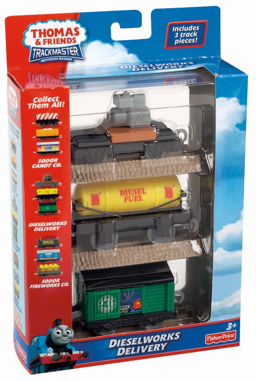 Fisher Price Thomas and Friends TrackMaster - Dieselworks Delivery Cars ...