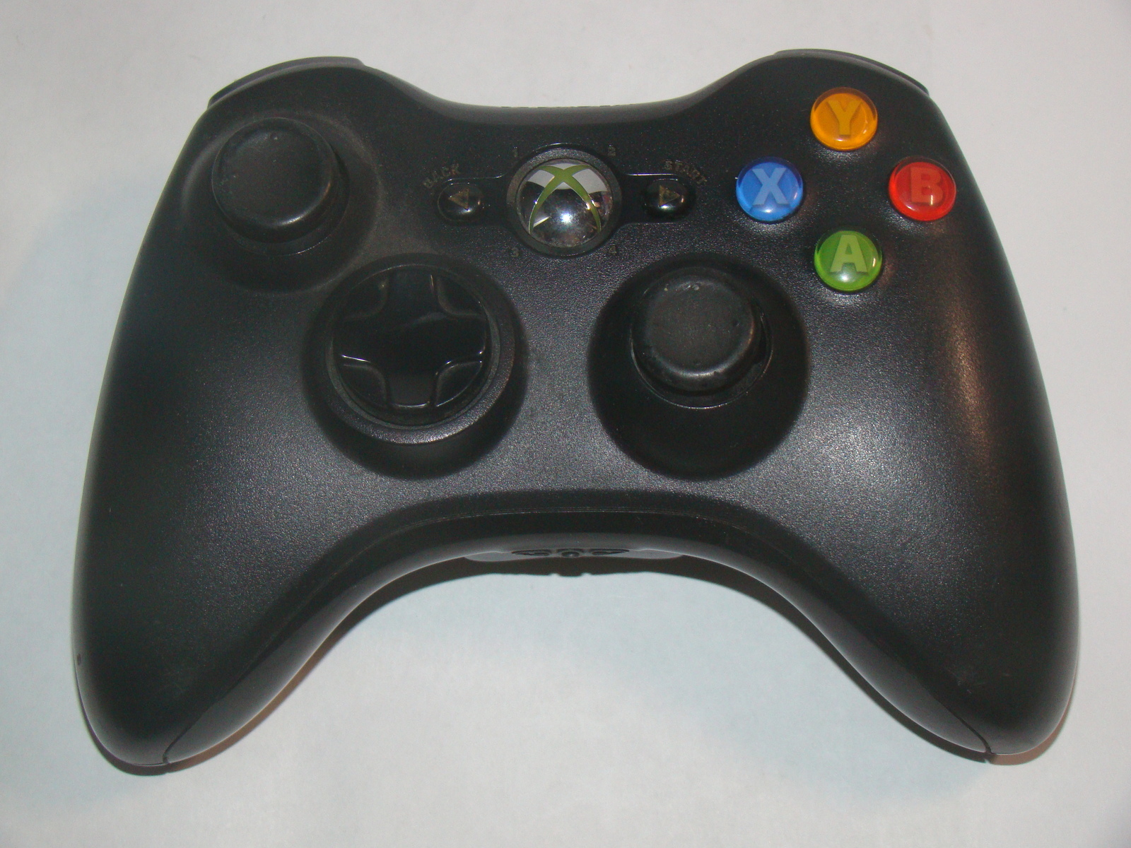 XBOX 360 - Official OEM Wireless Controller (Black) - Controllers ...