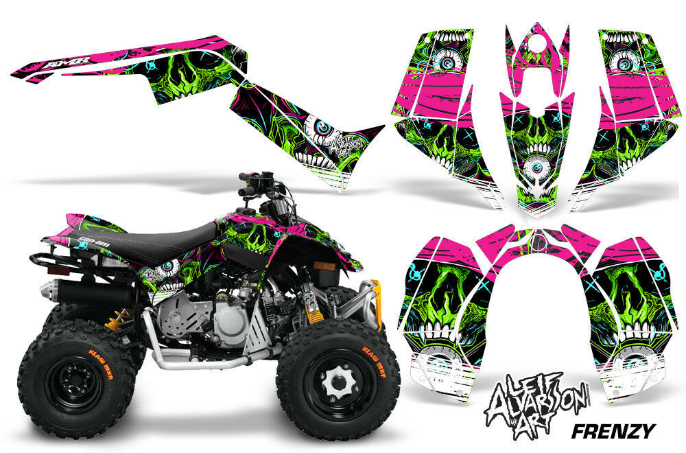 Can-am Ds90 Ds 90 Quad Graphic Sticker Kit Atv Decal Wrap 2007-2018