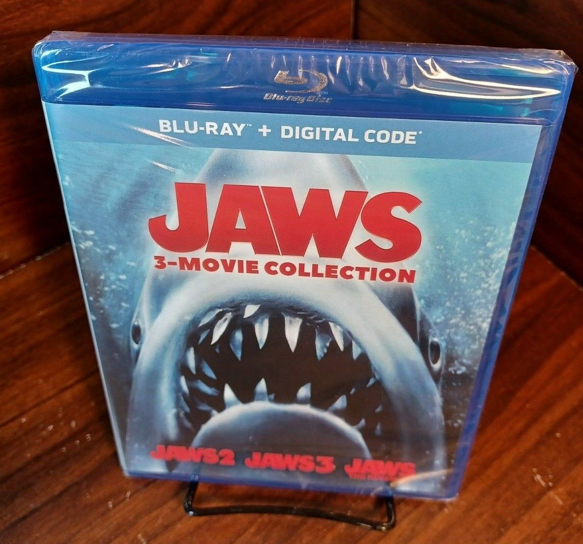 JAWS 3-MOVIE COLLECTION (Blu-ray + Digital) NEW-Free Shipping with Tracking - DVDs & Blu-ray Discs