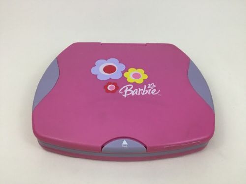 Barbie Laptop Computer Talking Learning Toy BE-184 Pink Mattel ...
