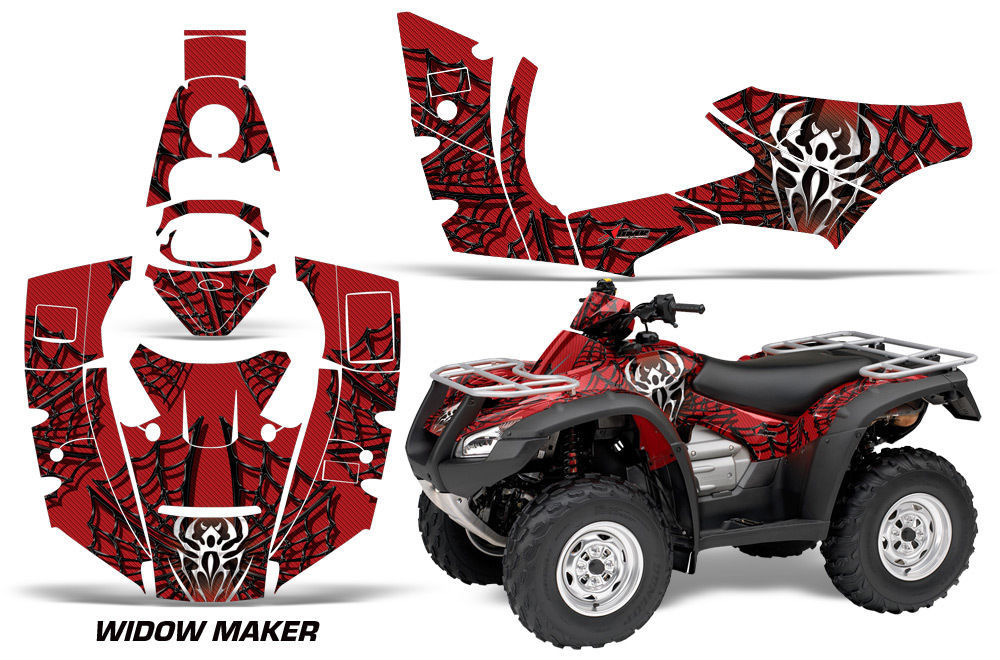 ATV Decal Graphics Kit Quad Wrap For Honda FourTrax Rincon 2006-2018 ...