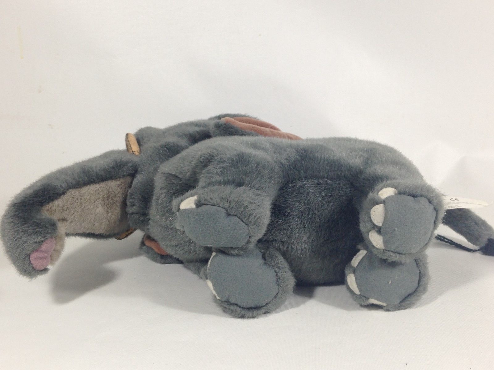 Rare Dark Grey Shep Elephant Disney's George of the Jungle Bean Bag ...