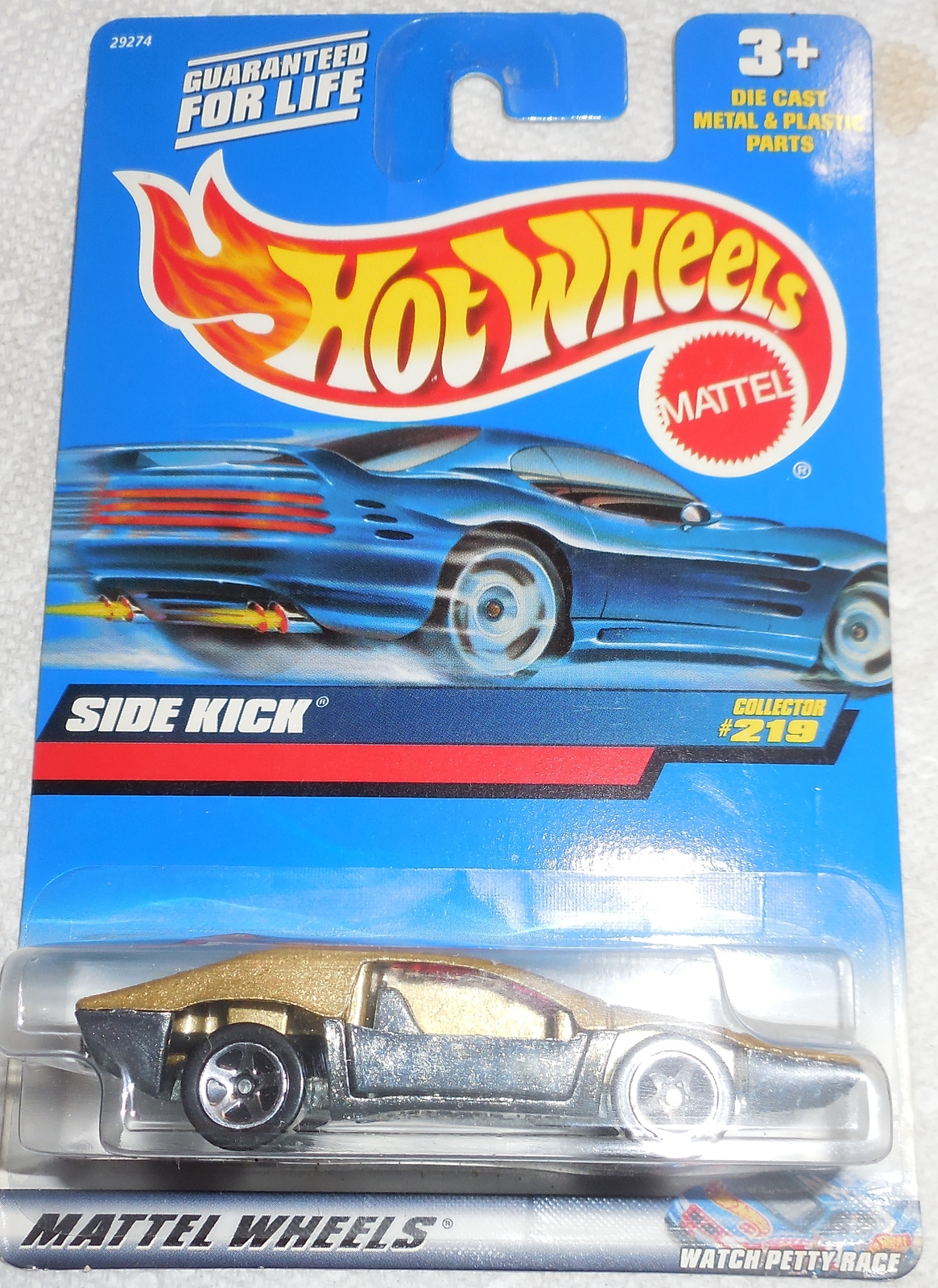Hot Wheels 2000 Mattel Wheels "Side Kick" and similar items