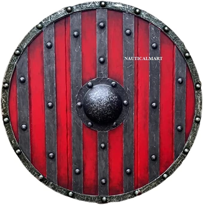 King Bjorn Ironside Battleworn Viking Shield Halloween Costume - Armor ...