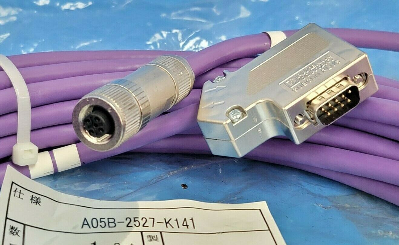 NEW FANUC A05B-2527-K141 CABLE CORDSET PROFIBUS CABLE SIGNAL 14 M - PLC ...