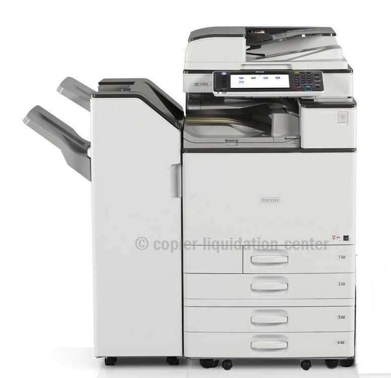 Ricoh MPC 3503 Color Copier, Printer, Fax Scan to Email. 35 ppm a - Copiers