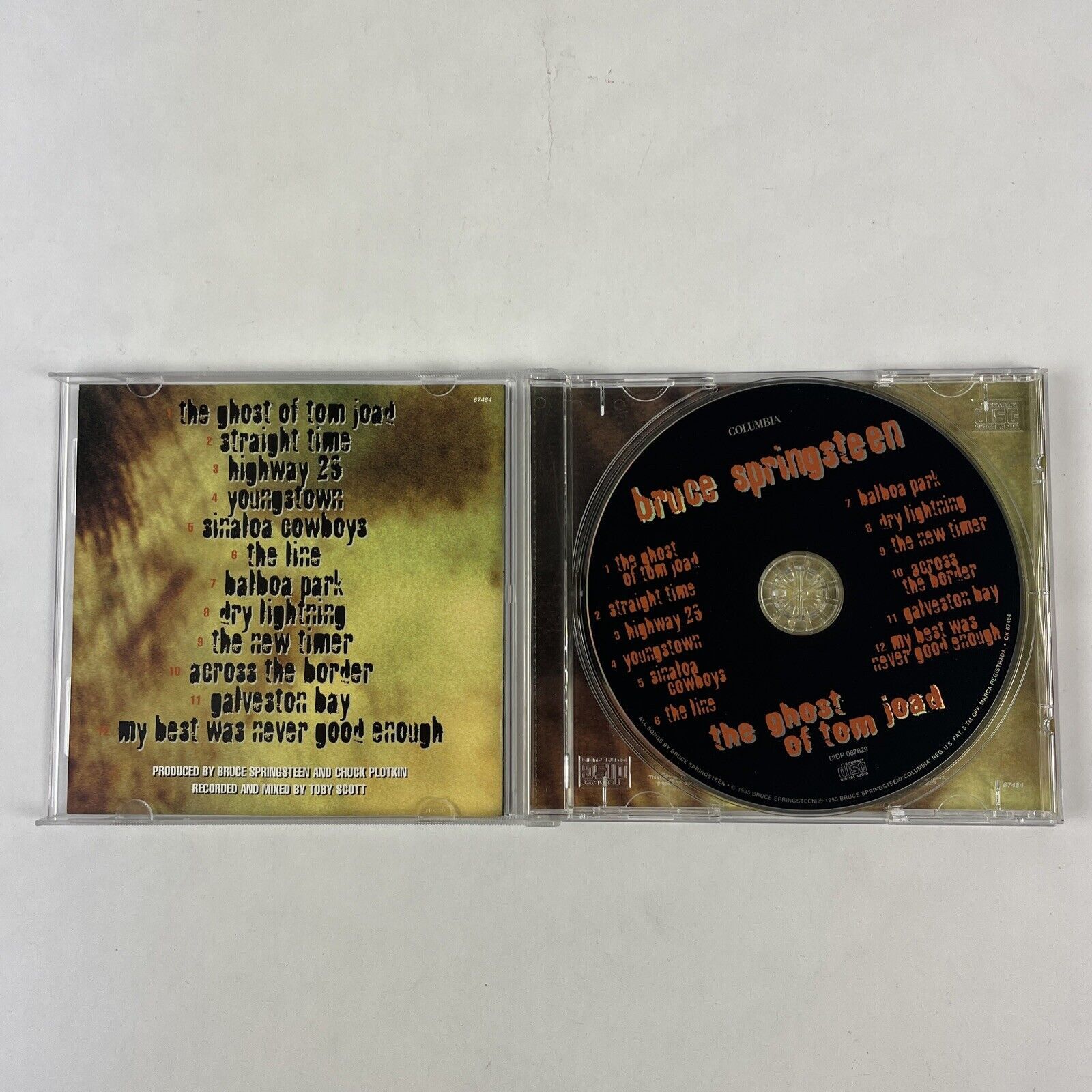 Bruce Springsteen - The Ghost Of Tom Joad (1995) #16 - CDs