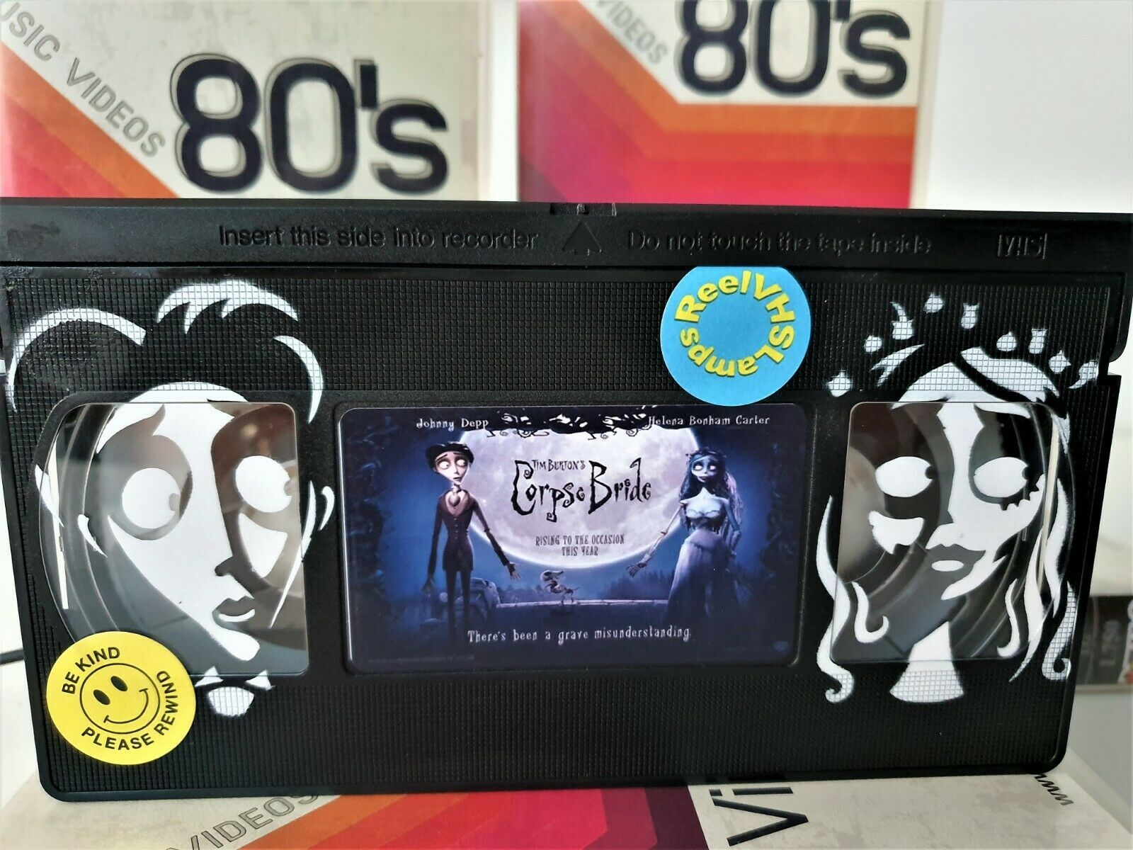 Corpse Bride Retro VHS Lamp With Airbrushed Artwork ,Top Quality ...