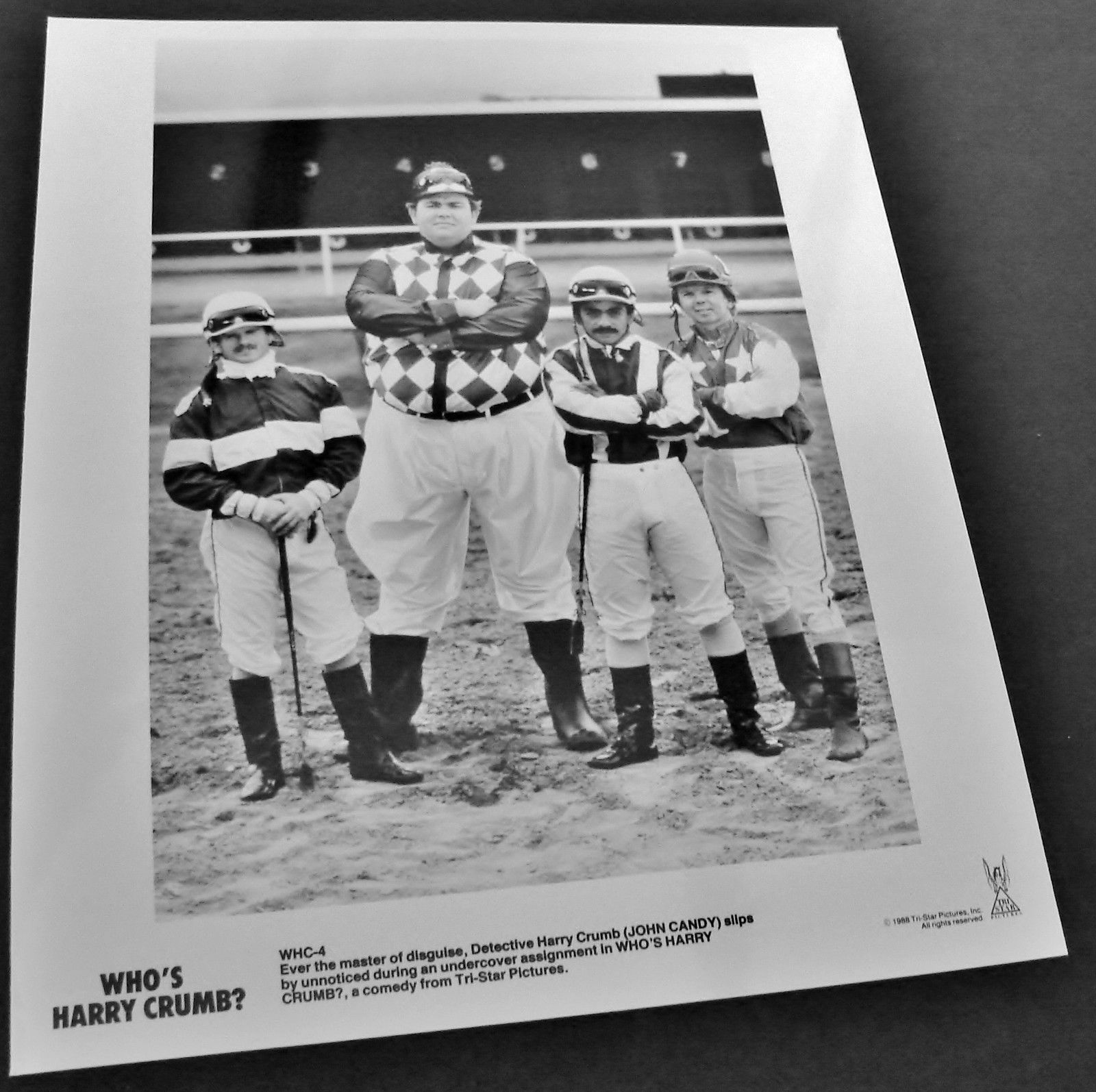 1989 Movie WHO'S HARRY CRUMB? 8x10 Press Photo JOHN CANDY WHC-4 ...