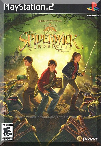 PS2 - The Spiderwick Chronicles (2008) *Complete w/Case & Instruction ...