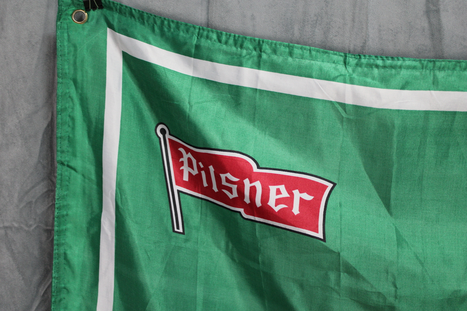 Saskatchewan Roughrider Flag - 100 Years Pilsner Promo - Double Sided ...