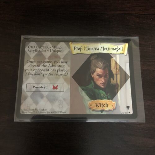 Harry Potter Trading Card Game Prof. Minerva McGonagall 21/80 - CCG ...