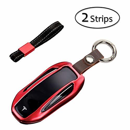 AziPro Tesla Model X Key Fob Cover, Alumium Hard Keyless Remote Flip ...