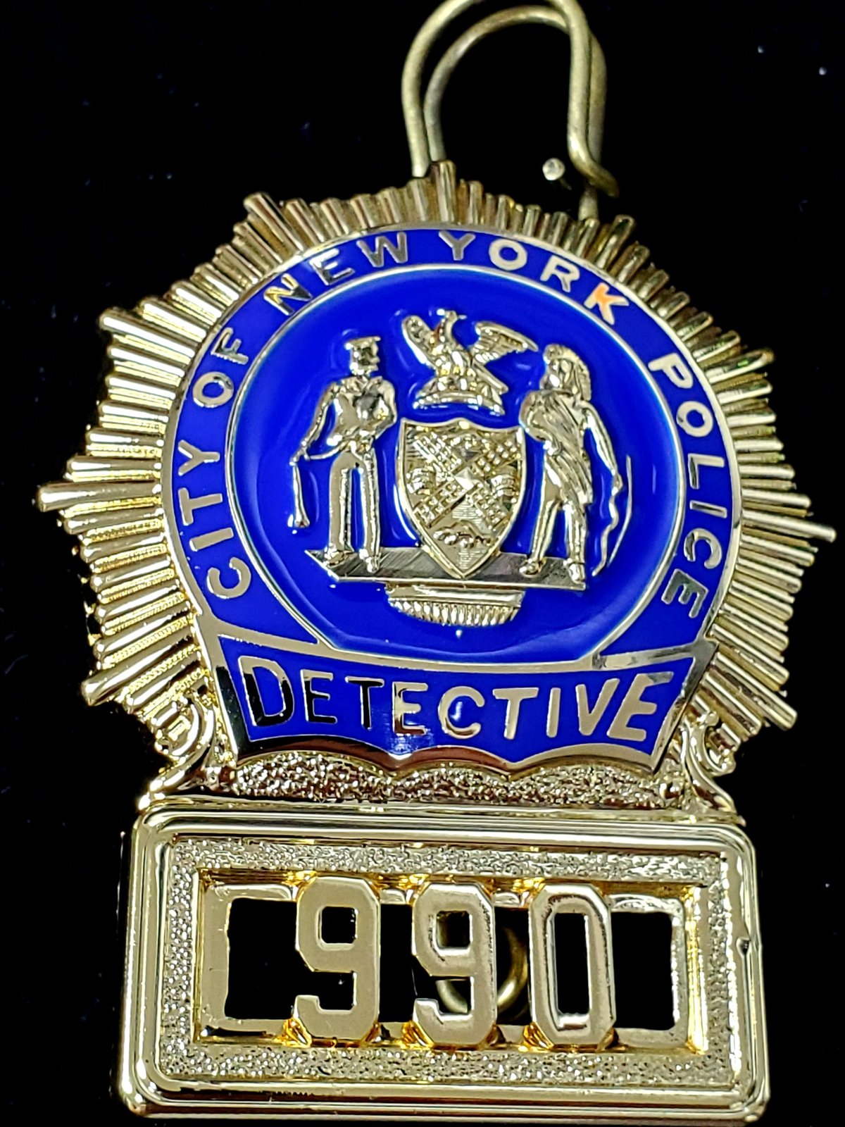 New York NYPD Detective Andy Sipowicz # 990 (NYPD Blue) - Badges ...