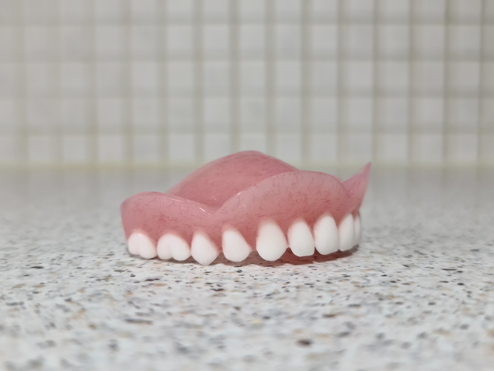 Full Upper Denture/False Teeth,Ultra White Teeth,Brand New. - Denture Care