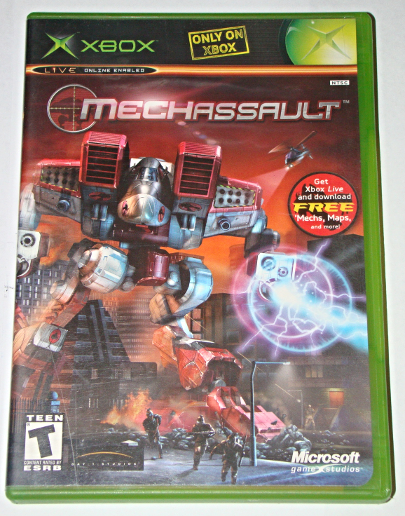 XBOX - MECH ASSAULT (Complete with Manual) - Video Games