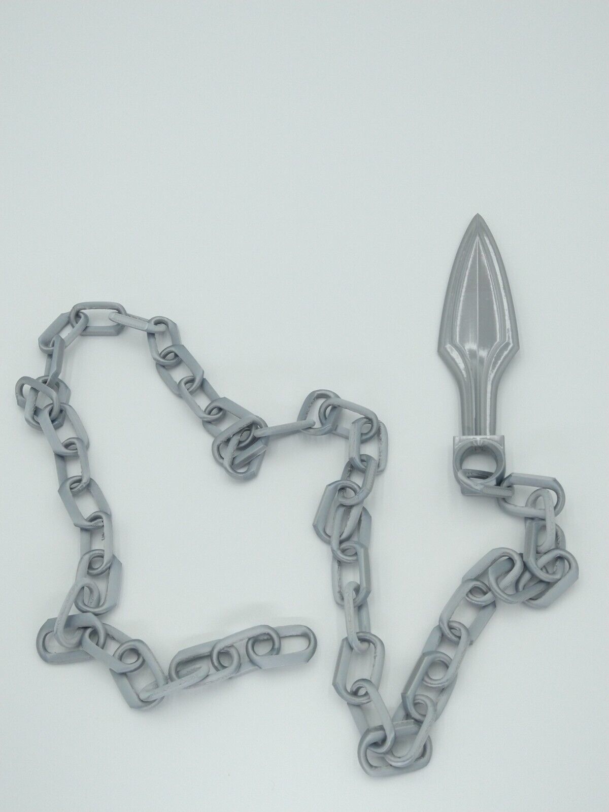 Mortal Kombat Scorpion Kunai With Chains 60" Silver 3D PRINTED ...