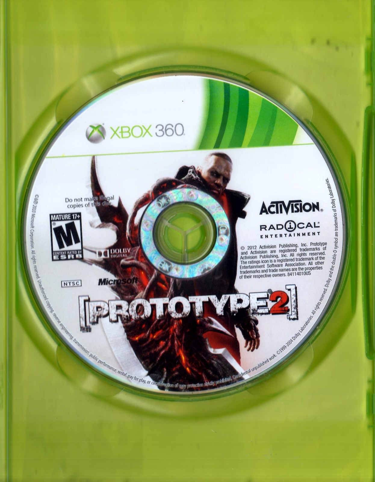 XBOX 360 - Prototype 2 - Video Games
