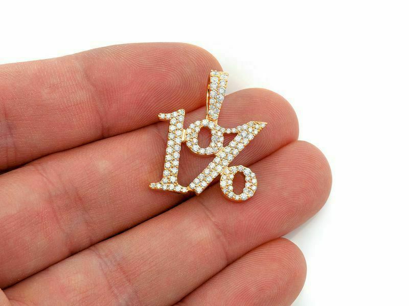 1.50Ct Round Diamond Top 1 Percent Pendant With Free Chain14K Yellow ...
