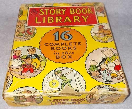 My Story Book Library Platt and Munk 1934 Eulalie Illust Sixteen Boxed ...