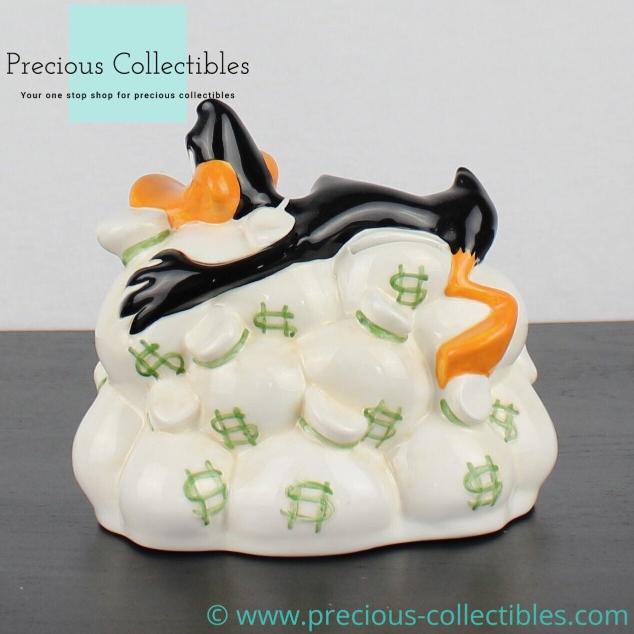 Extremely rare! Daffy Duck money box. Looney Tunes. Warner bros ...