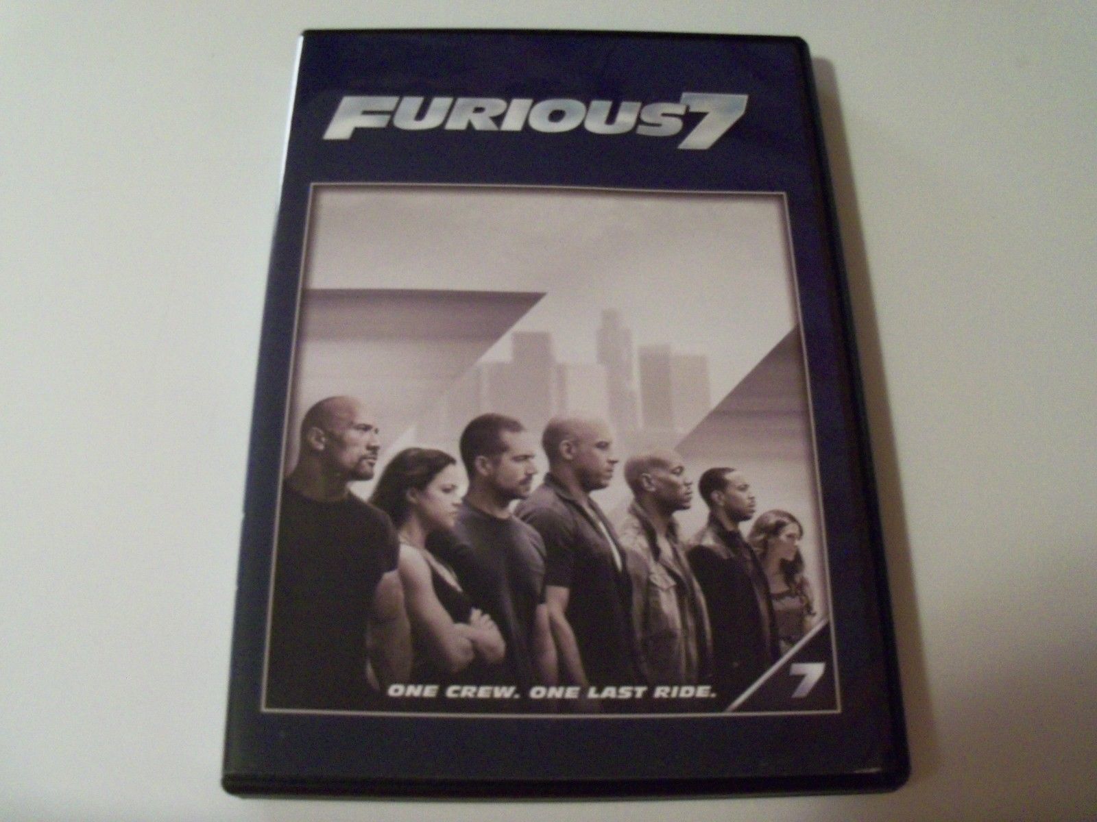 Furious 7 DVD Widescreen Vin Diesel Paul Walker Dwayne Johnson Tony Jaa ...