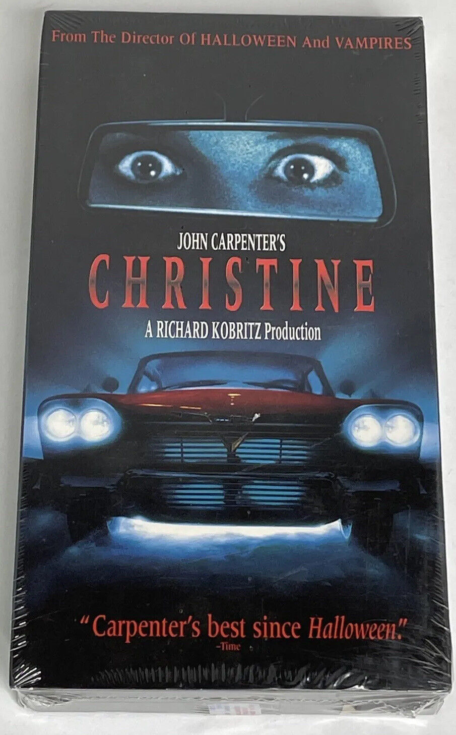 Vintage CHRISTINE horror VHS SEALED Slasher John Carpenters 1983 Film ...