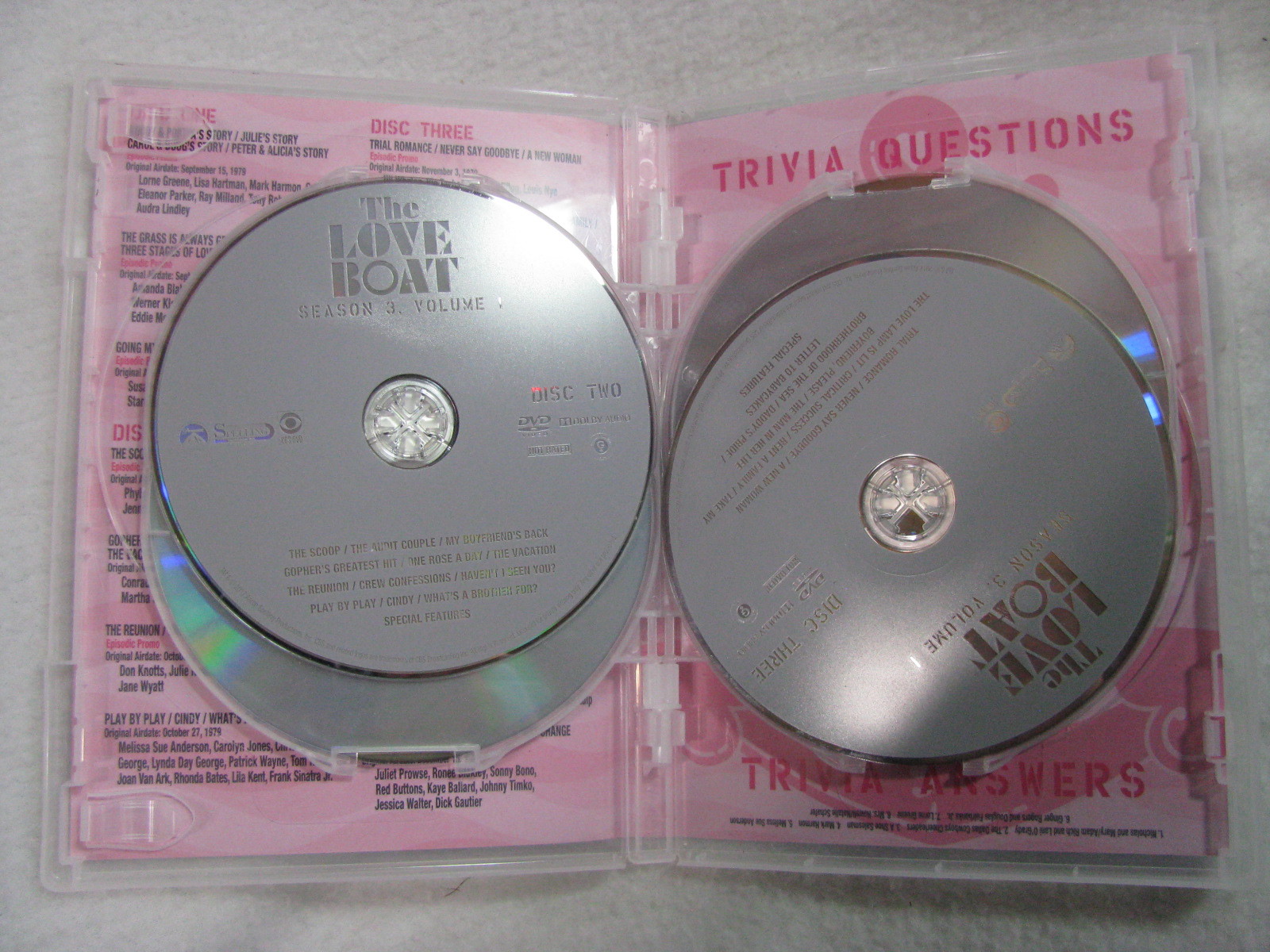 The Love Boat Season 3 Vol. 1. 4 DVD set. Paramount. - DVDs & Blu-ray Discs