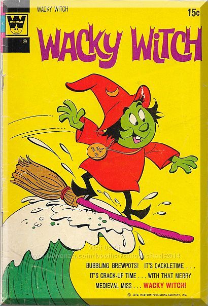 Wacky Witch #7 (1972) *Bronze Age / Whitman Comics / King Dingaling ...
