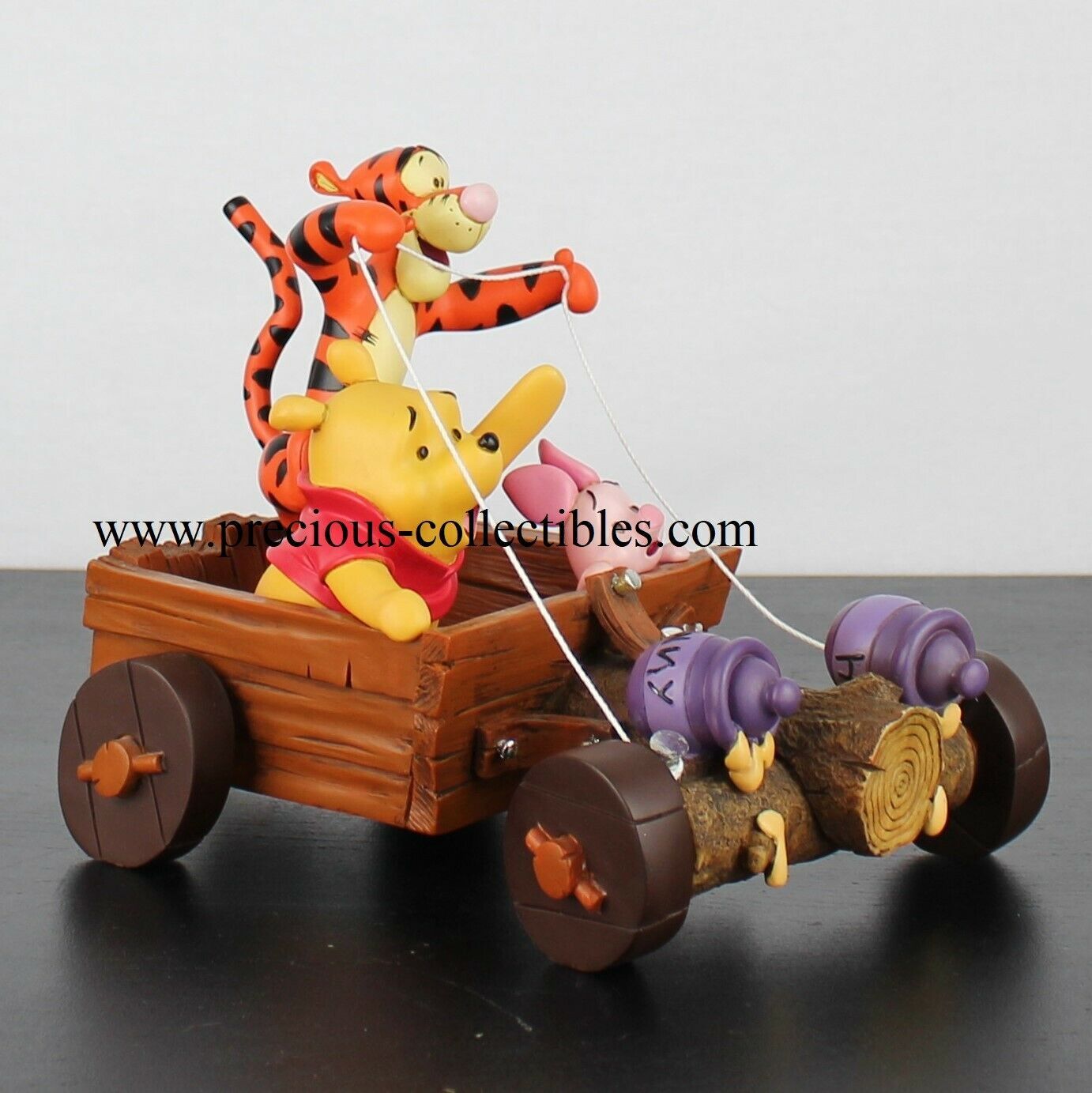 Extremely rare! Mickey Winnie the Pooh, Piglet and Tigger racing Walt ...