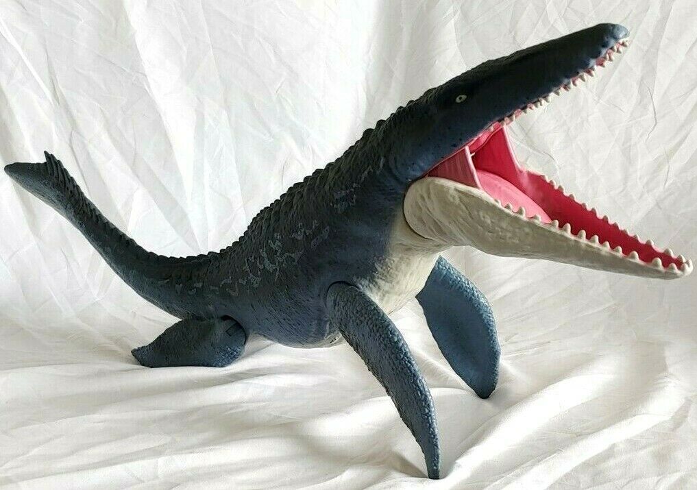2018 Jurassic World Fallen Kingdom Real Feel Mosasaurus Action Figure ...