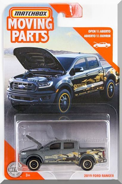Matchbox - 2019 Ford Ranger: MBX Moving Parts Series (2020) *Gray ...