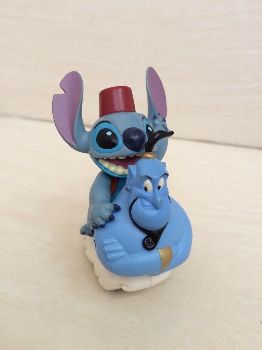 Disney Stitch dressed as Aladdin on Genie Car Figure Theme.Pretty, Rare ...