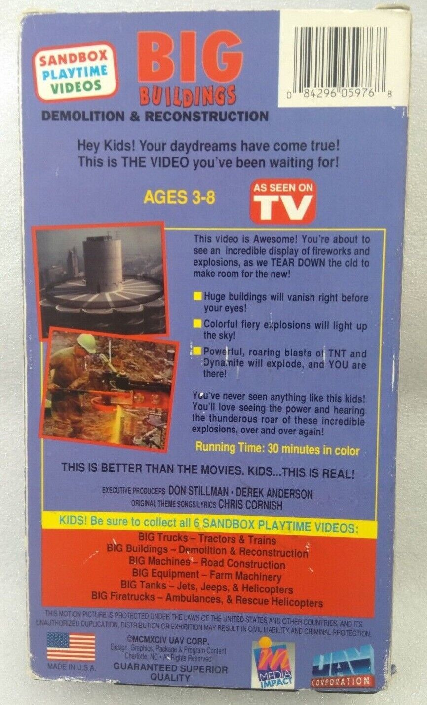 VHS BIG Buildings Demolition and and 19 similar items