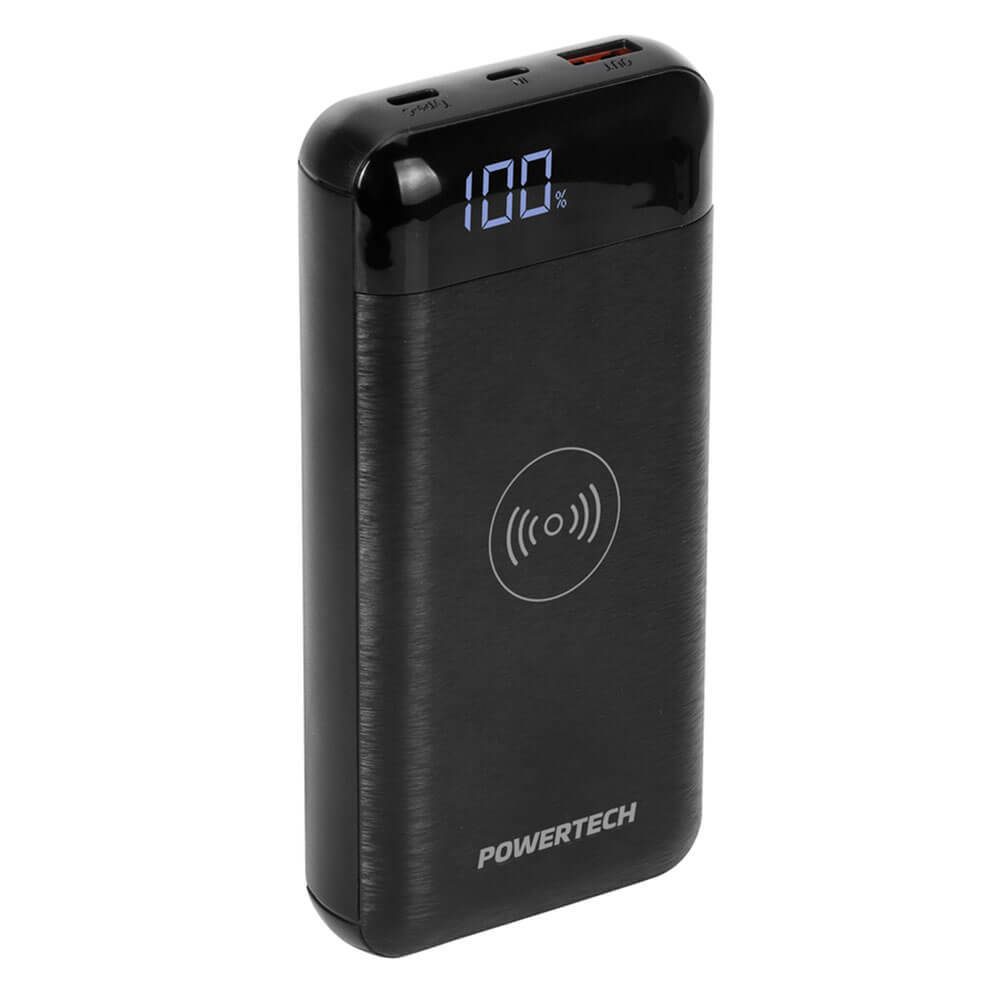 Powertech Powertech Power Bank and Wireless Charger 20,000mAh (Black ...