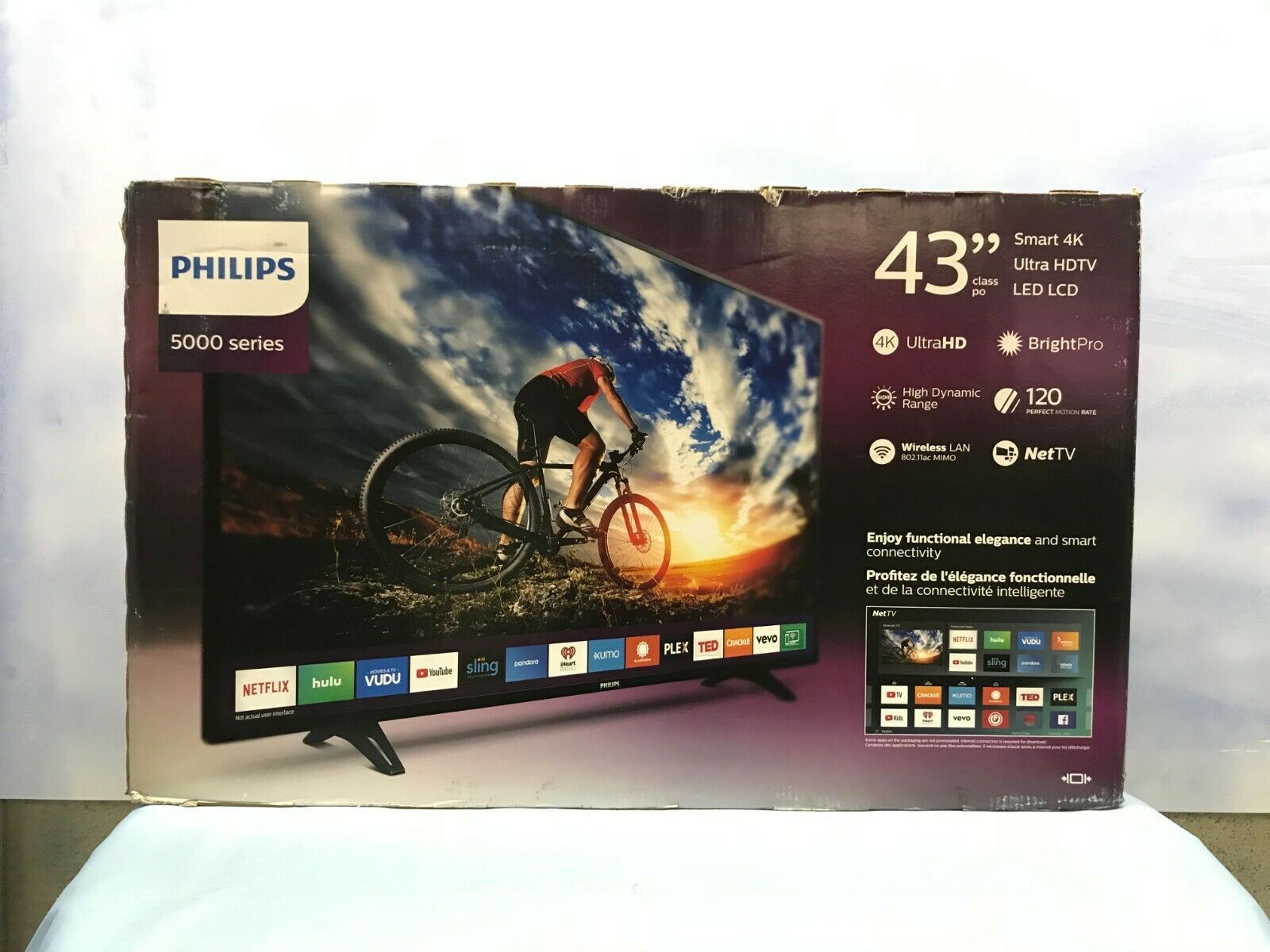 Philips 5000 series 43 inch 4K UHD Smart TV - Ships Today - Televisions