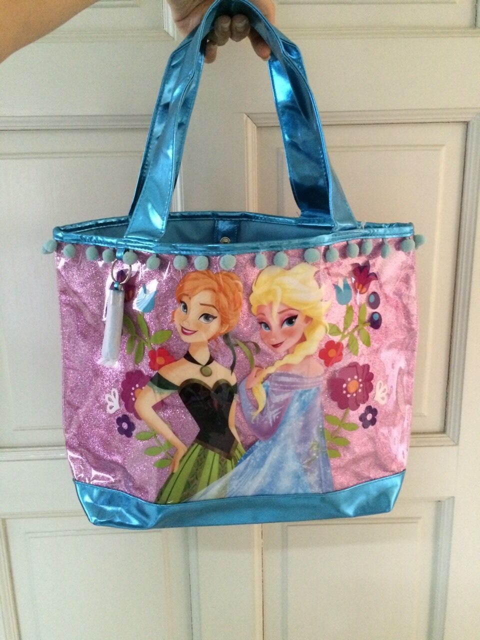 Disney FROZEN Anna Elsa princess Swim, Sport, Shopping Tote Bag NEW ...