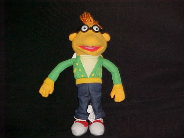 11" Muppet Vision 3D Scooter Bean Bag Plush Toy With Tags By Jim Henson ...