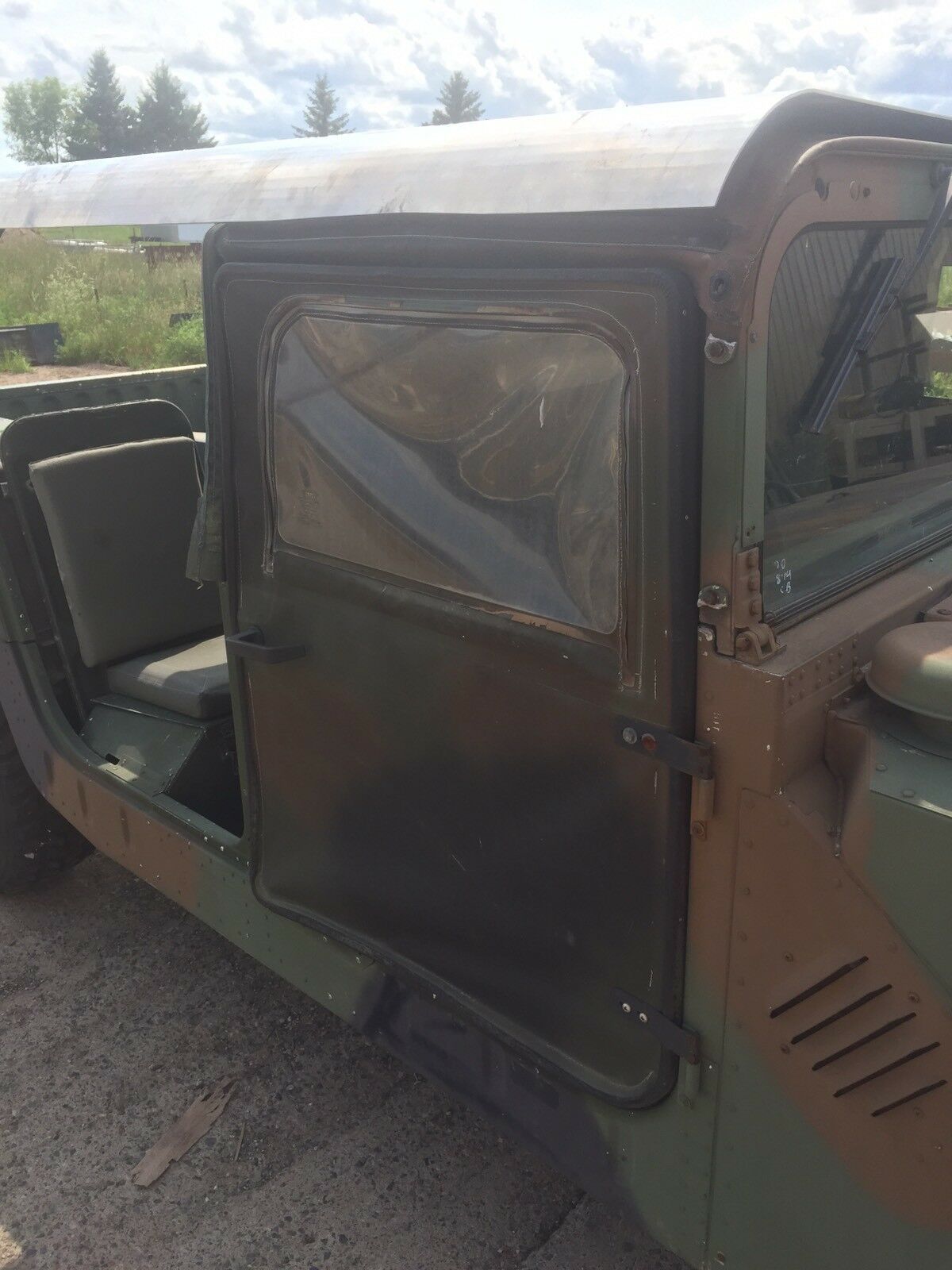 MILITARY HUMVEE 4 MAN ALUMINUM HARD TOP ROOF M998 HMMWV - Other
