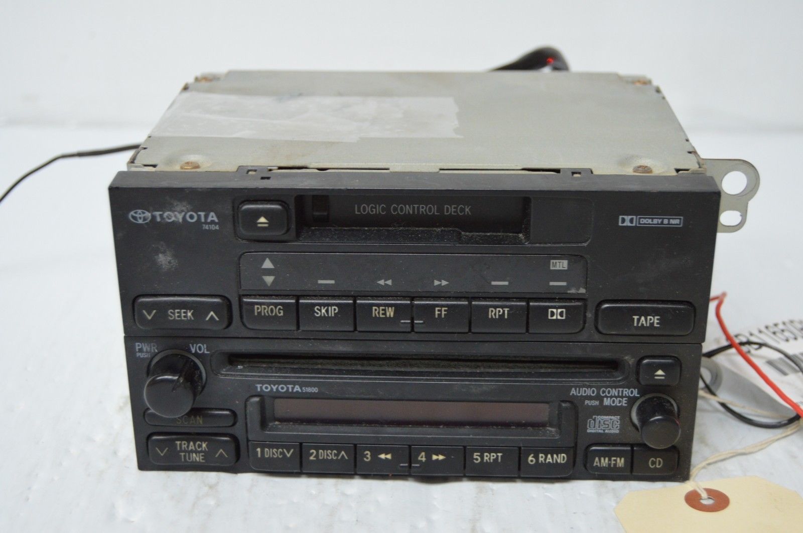 1998 TOYOTA 4RUNNER RADIO CD PLAYER OEM RADIO 86120-35160 TESTED X52 ...