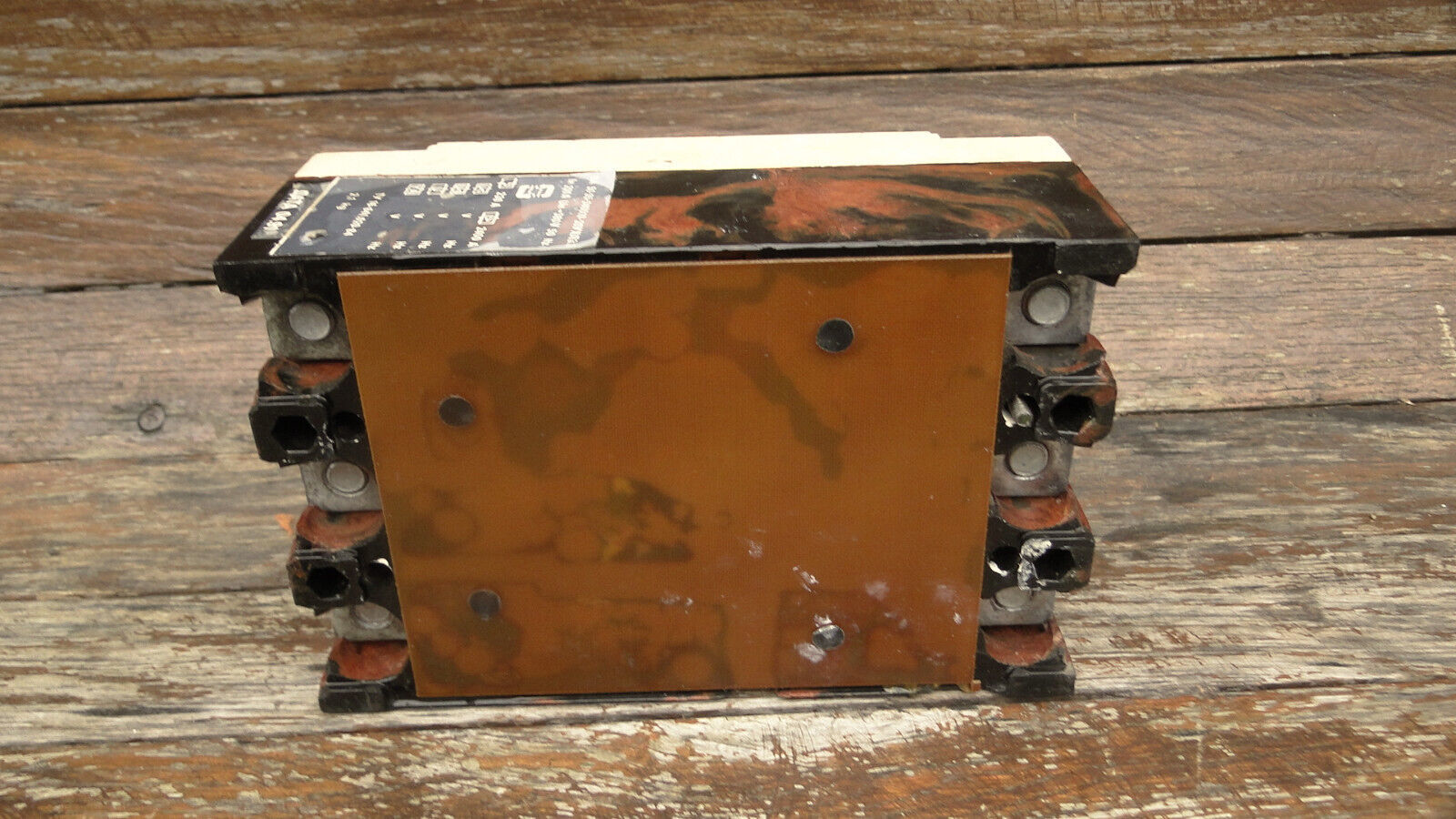 Vintage Soviet USSR 380V 200A 3 Pole Automatic Circuit Breaker Bakelite ...