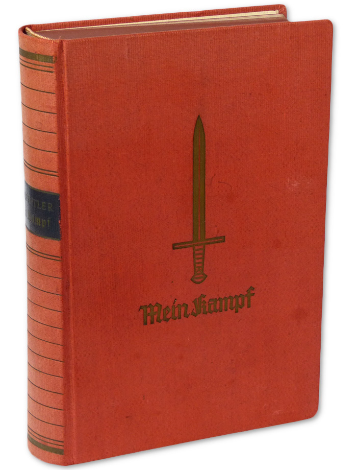 Original GERMAN Mein Kampf Book by Adolf Hitler Special Red Wien ...
